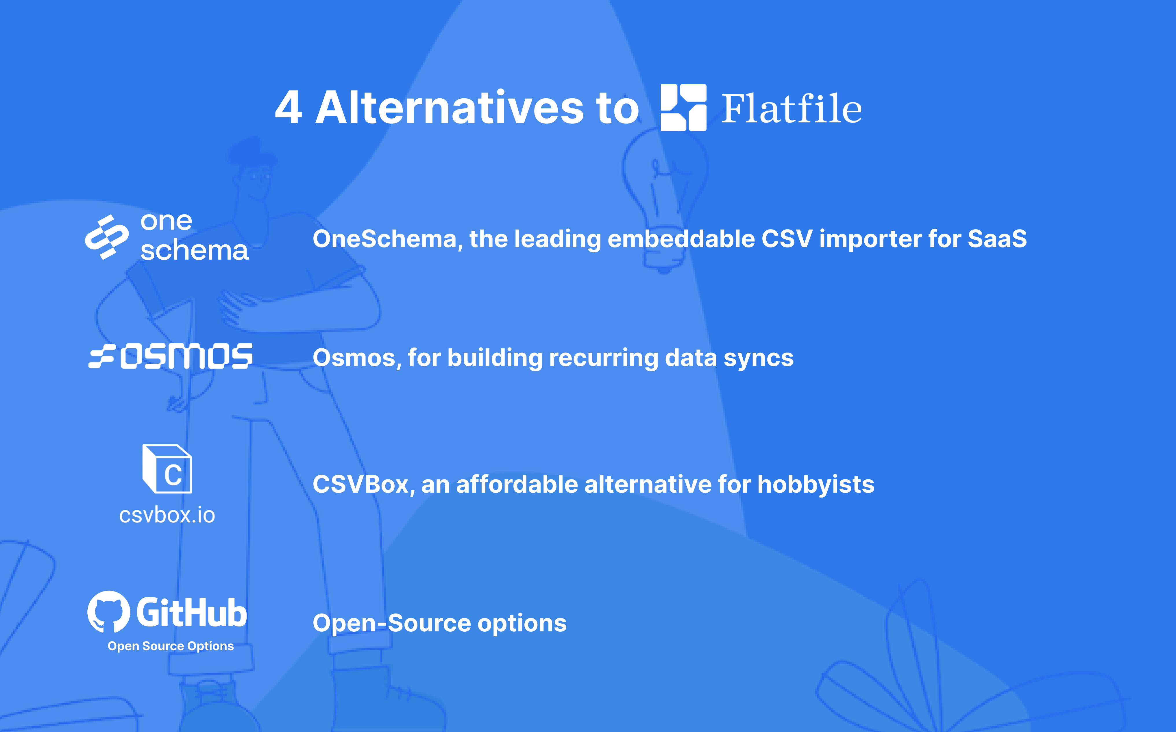 Flatfile Competitors: The 4 Best Alternatives